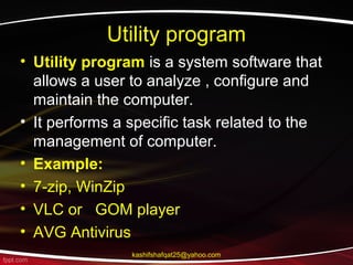 Software AND its Types & CASE toolS | PPT