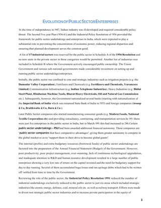 Public Sector Undertakings | PDF