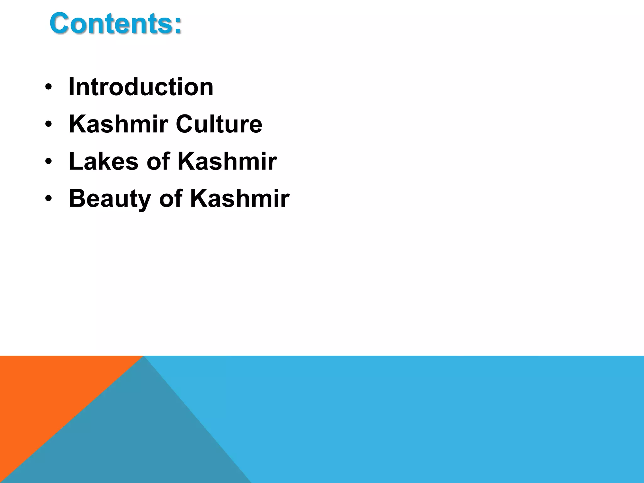 Kashmir | PPTX