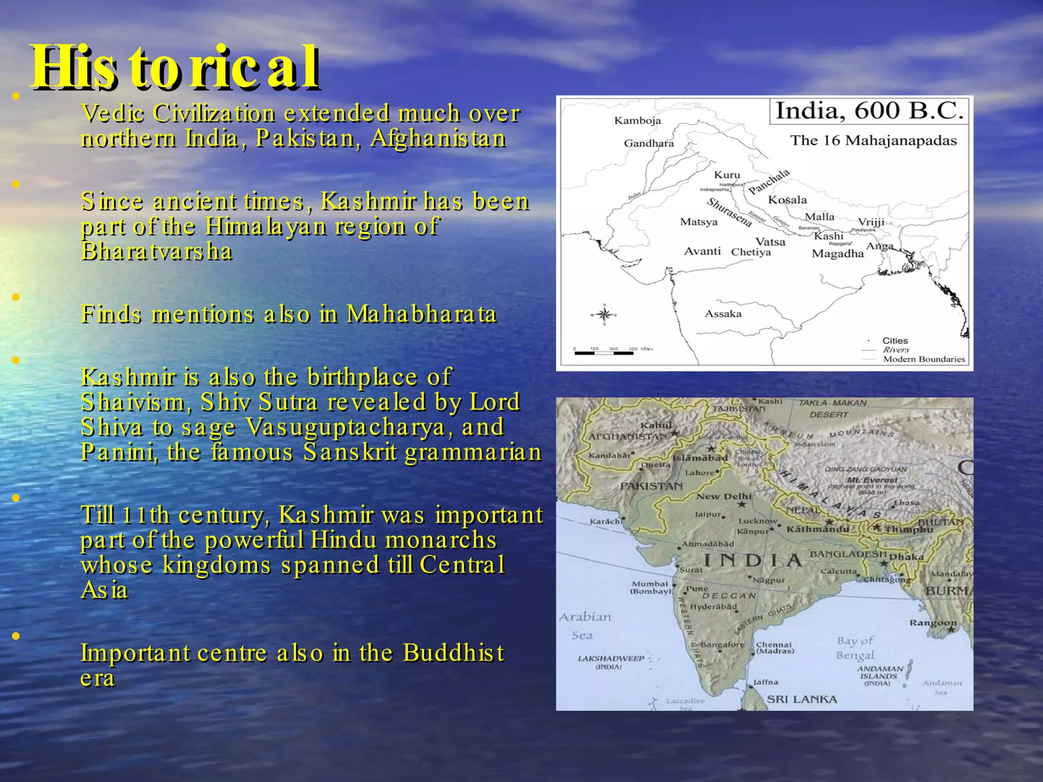 Kashmir Ppt | PPT