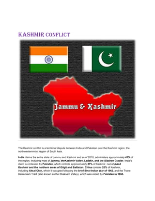 Kashmir conflict | DOCX