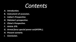 Kashmir Conflict | PPTX