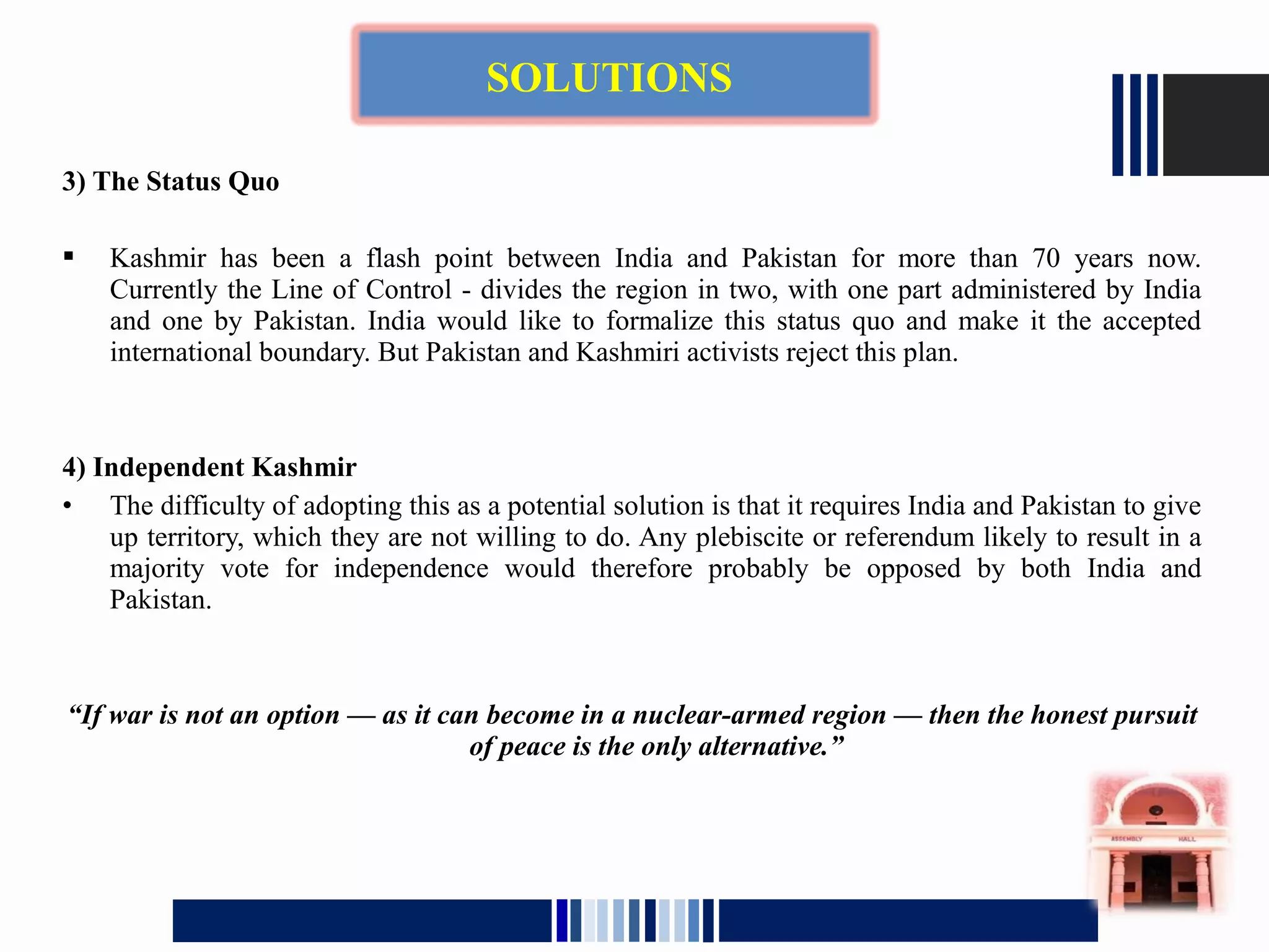 Kashmir Conflict | PPT