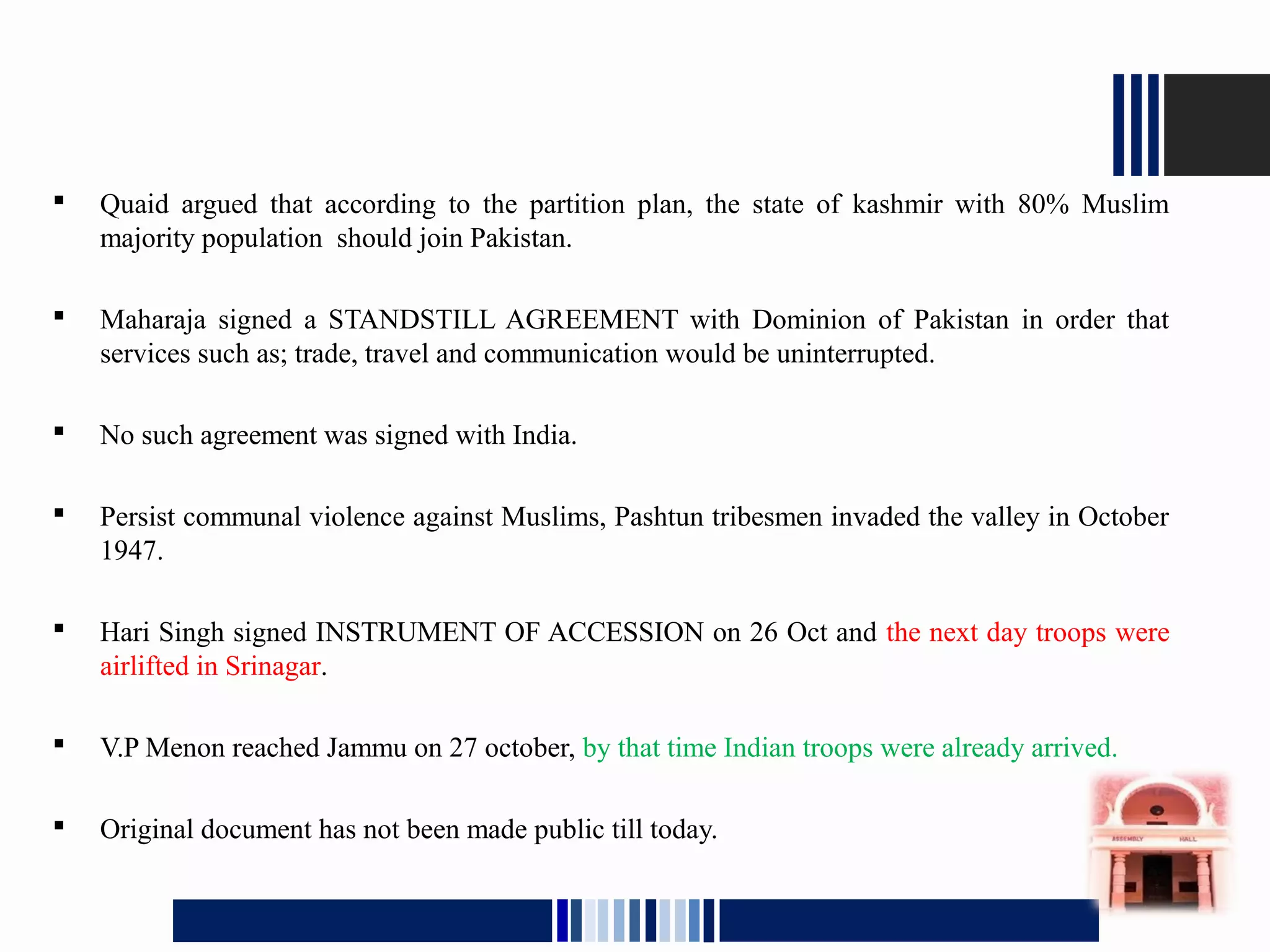 Kashmir Conflict | PPT