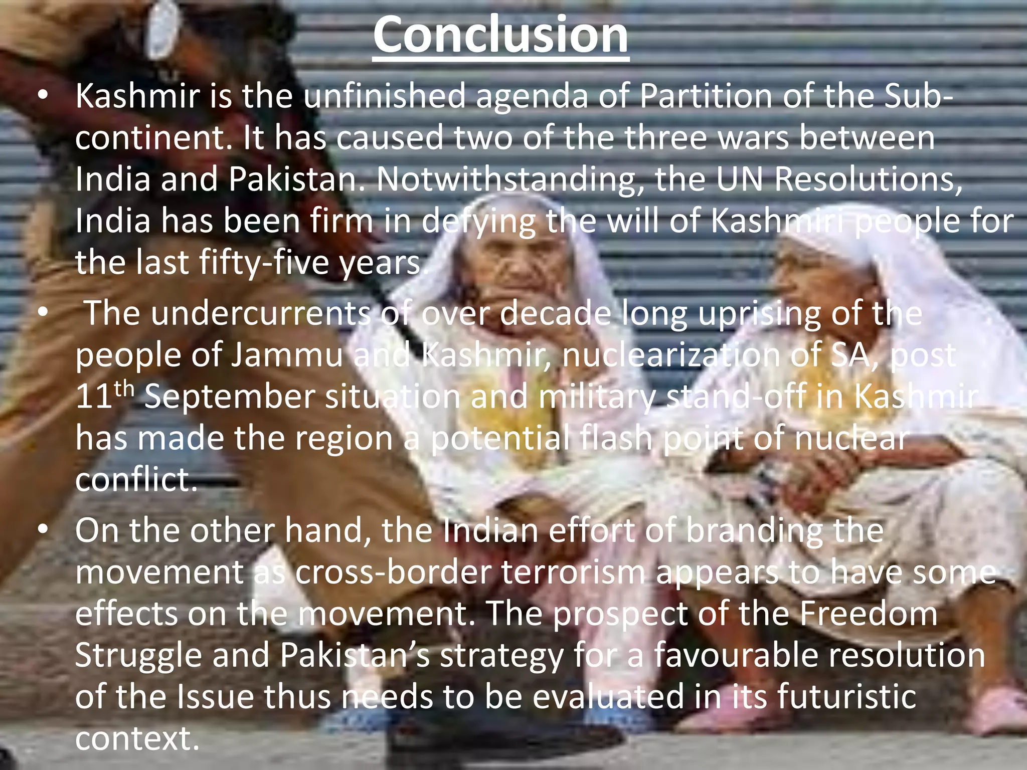 Kashmir dispute | PPTX