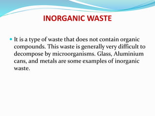 Inorganic Waste Management | PPTX