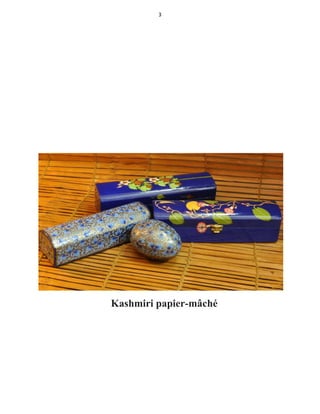 Kashmiri Paper Mache | PDF
