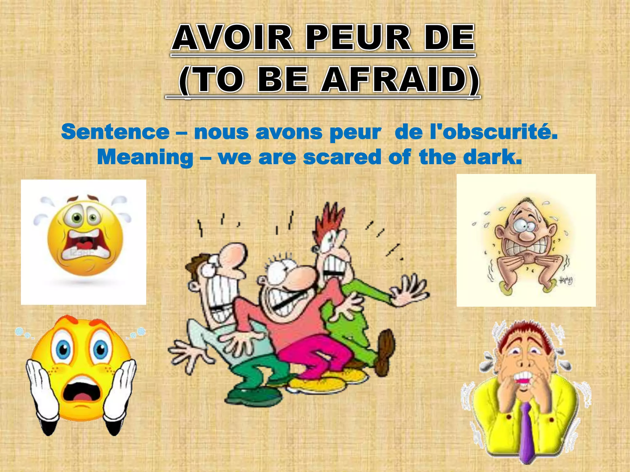 avoir expressions | PPTX