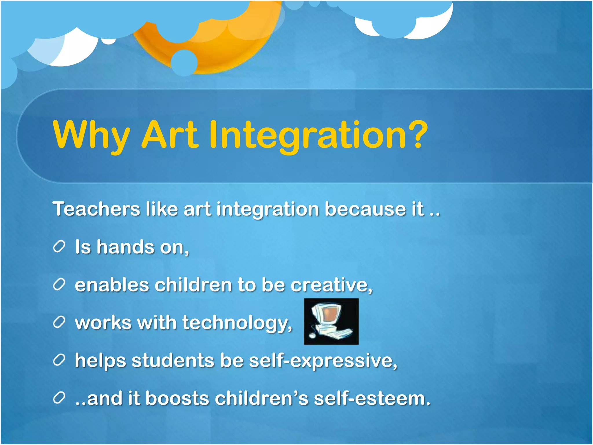 Kasi Fox - Visual Pedagogy Project: Art Integration | PPTX