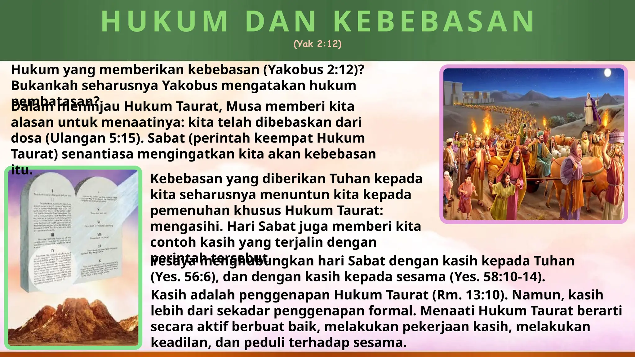 Sekolah Sabat - Triwulan 1 2025 - Pelajaran 13 | PPTX