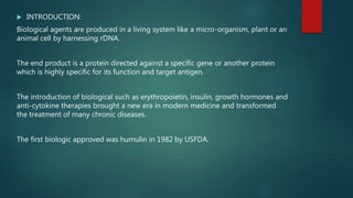 Future of Biological Drugs | PPTX
