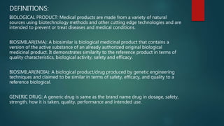 Future of Biological Drugs | PPTX