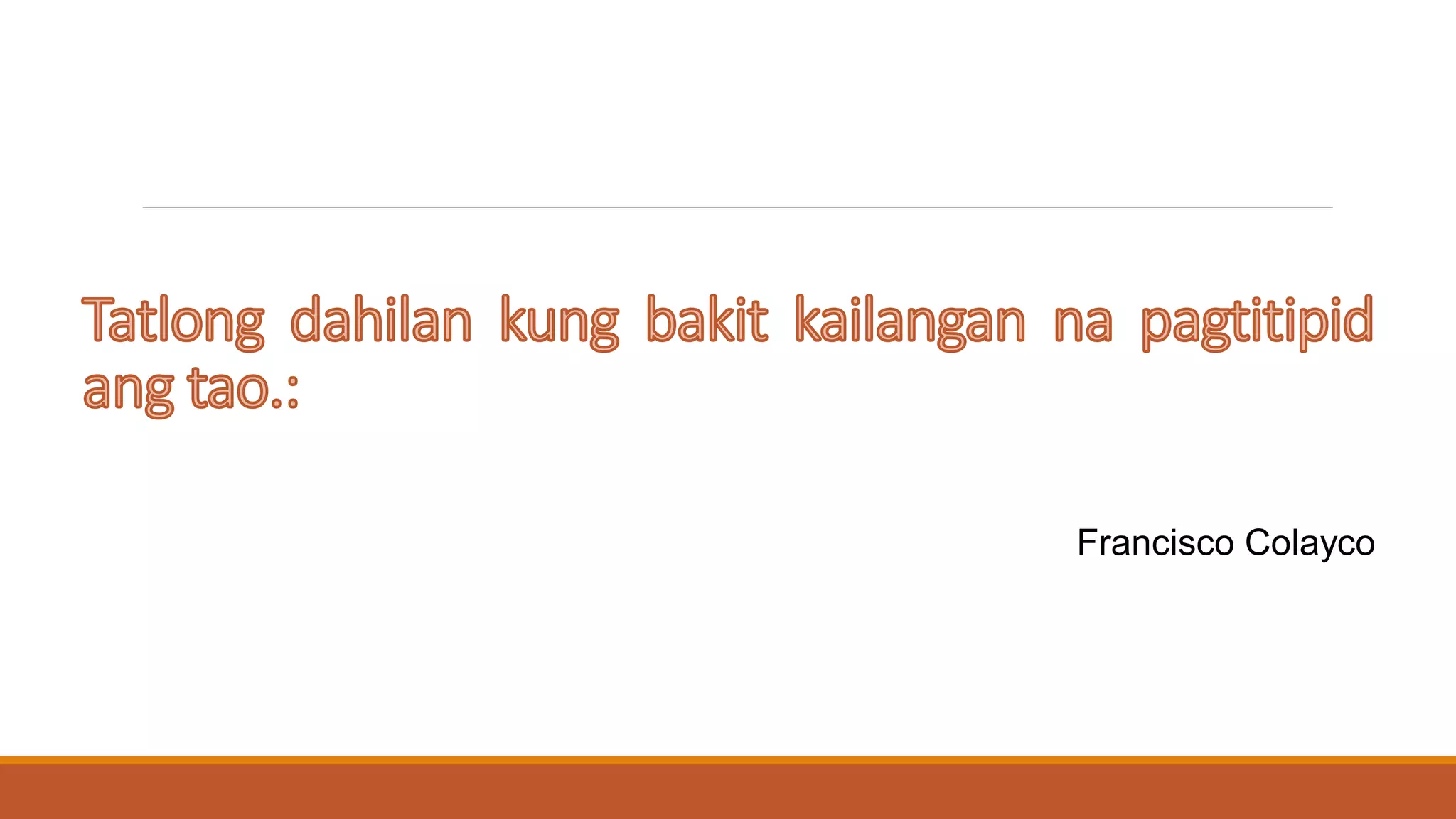 Kasipagan, Pagtitipid at Pagpupunyagi | PDF