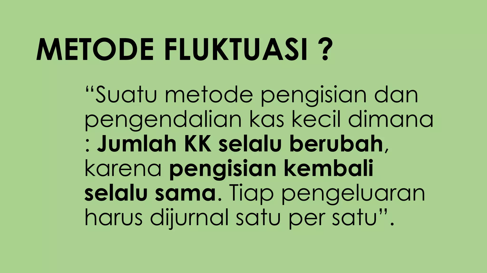 Modul Singkat Kas kecil (Petty Cash) | PDF