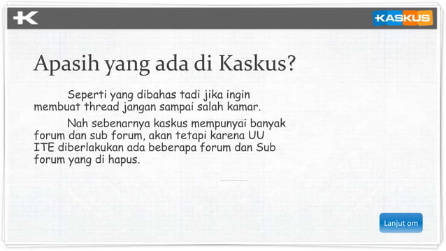 Catatan Sejarah singkat Kaskus | PPT