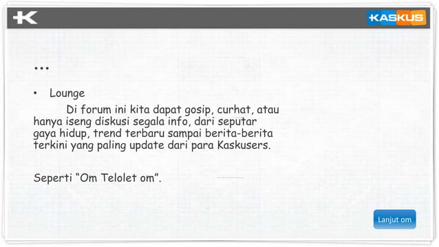 Catatan Sejarah singkat Kaskus | PPT