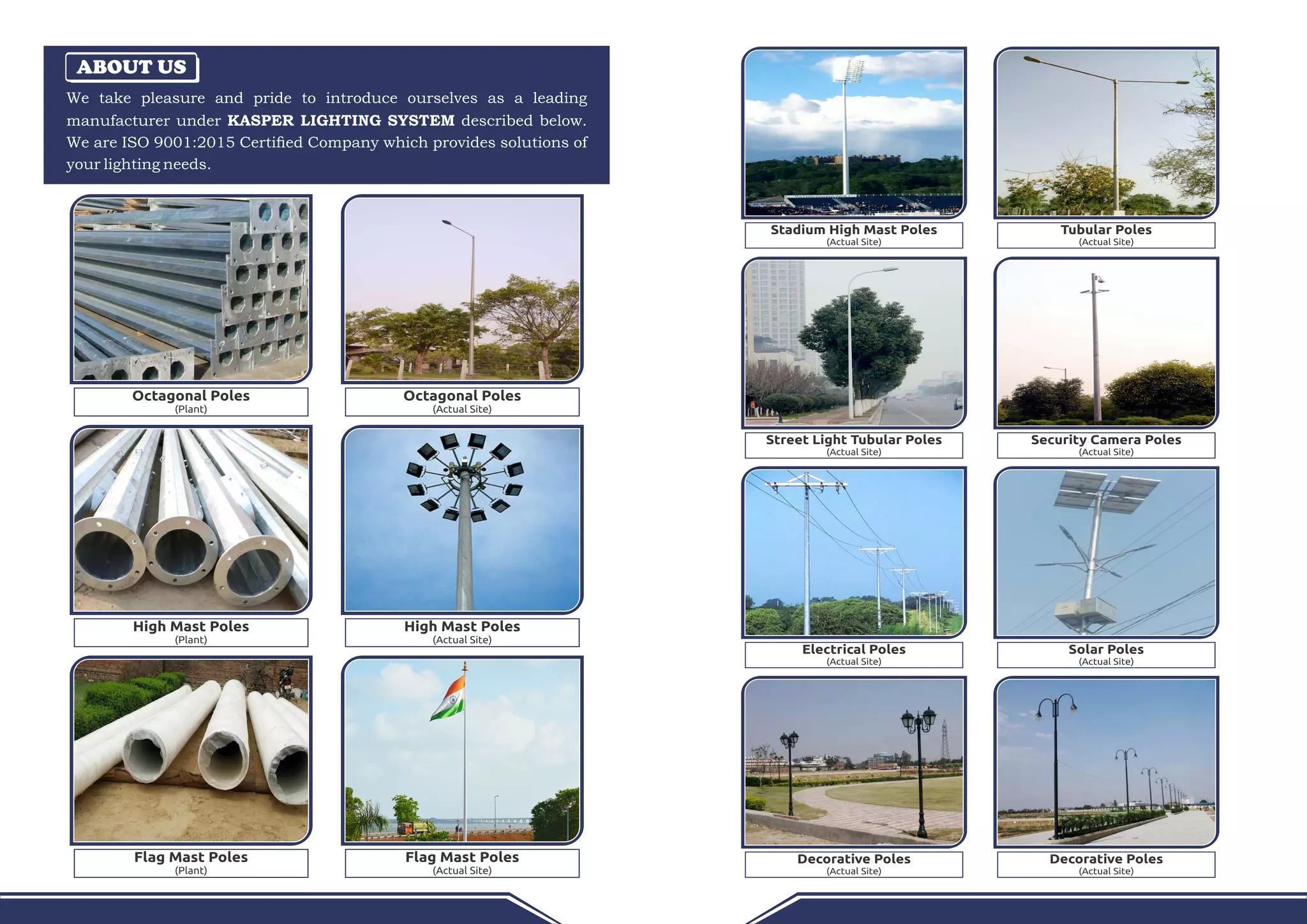 Electrical and Lighting Poles By Kasper Engineering | PPT