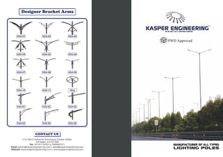 Electrical and Lighting Poles By Kasper Engineering | PDF