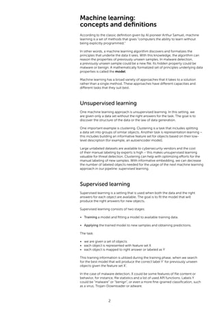Machine Learning in Malware Detection | PDF