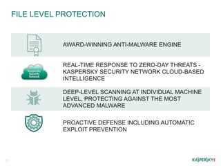 Kaspersky security for virtualization light agent launch presentation ...