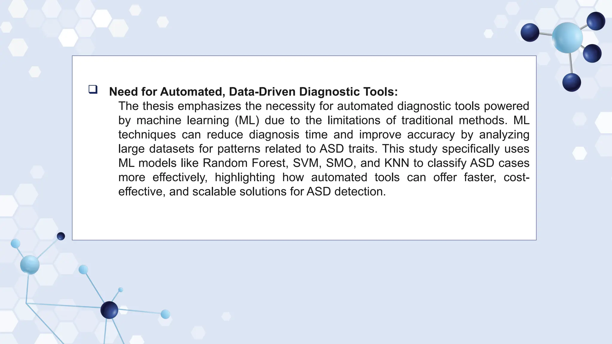 Optimizing Classification Models for Autism Spectrum Disorder(ASD ...