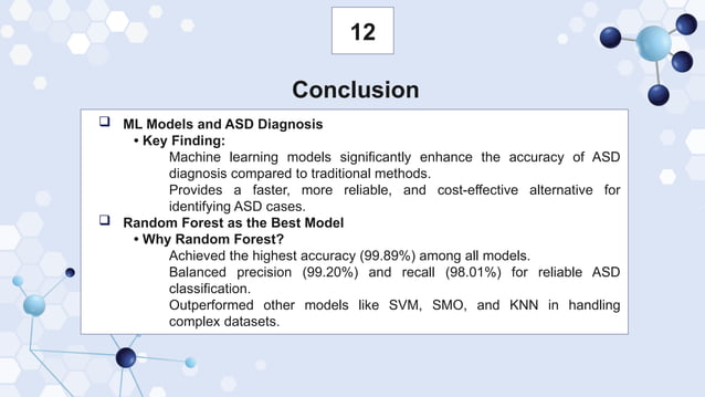 Optimizing Classification Models for Autism Spectrum Disorder(ASD ...