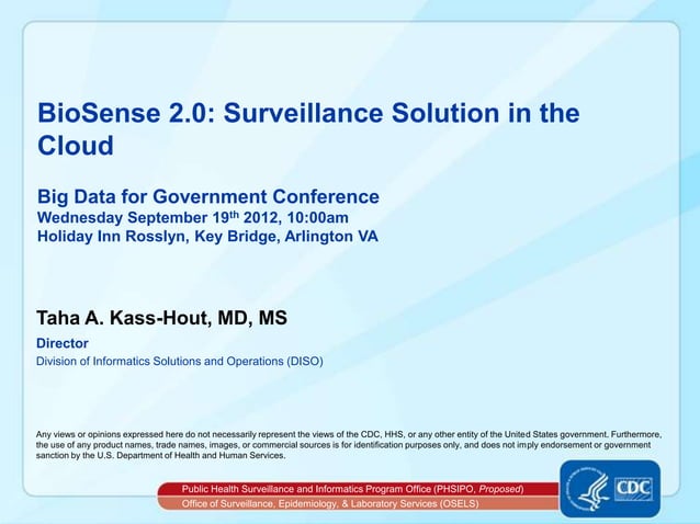 Big Data in Public Health | PPT