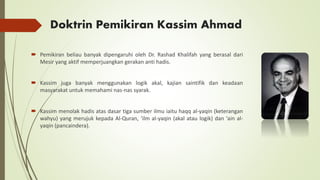 Kassim Ahmad: Anti Hadis | PPTX