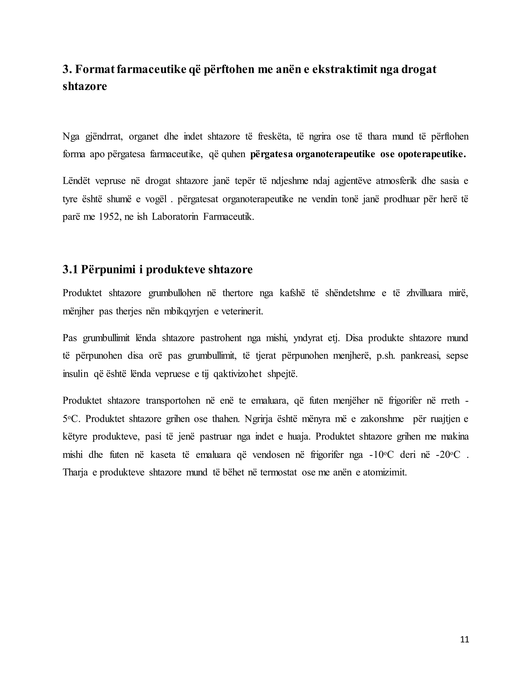 Temë diplome " Ekstraktet " | DOCX