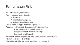 contoh presentasi kasus bedah saluran cerna | PPTX