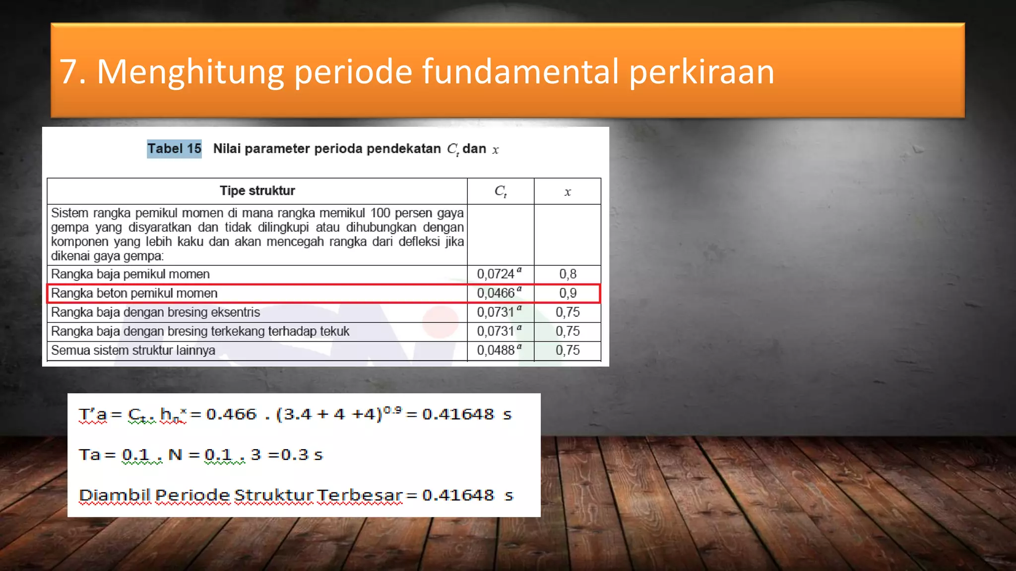 Perencanaan bangunan menggunakan analisa statik ekuivalen | PPTX