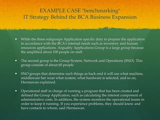 Kasus benchmarking | PPTX