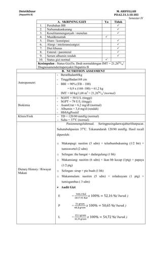 Kasus hati hepatitis | DOCX