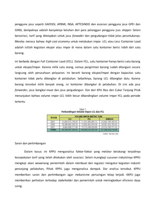 Kasus kartel (tugas ekonomika industri | PDF
