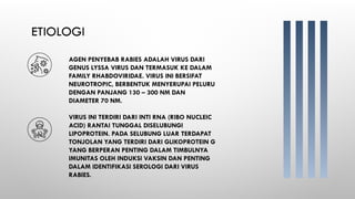 Fakultas kedokteran, Kasus mandiri rabies | PPT