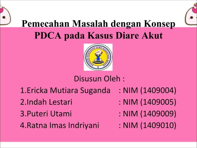 Kasus pdca diare akut | PPT