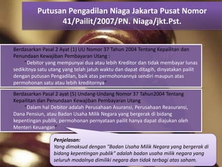 Kasus PT Dirgantara Indonesia | PPTX