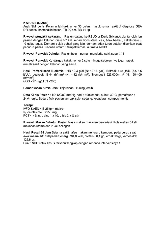 Kasus saluran cerna bawah | DOC