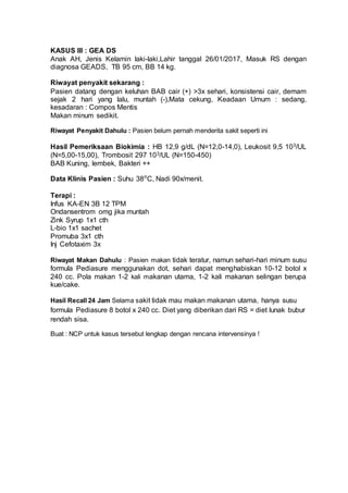 Kasus saluran cerna bawah | DOC