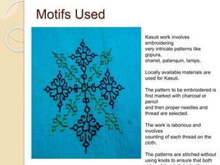 Kasuti of karnataka (mysore state) | PPTX