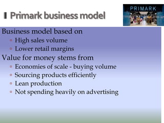TESCO,PRIMARK,AND MARKSPENCER | PPTX