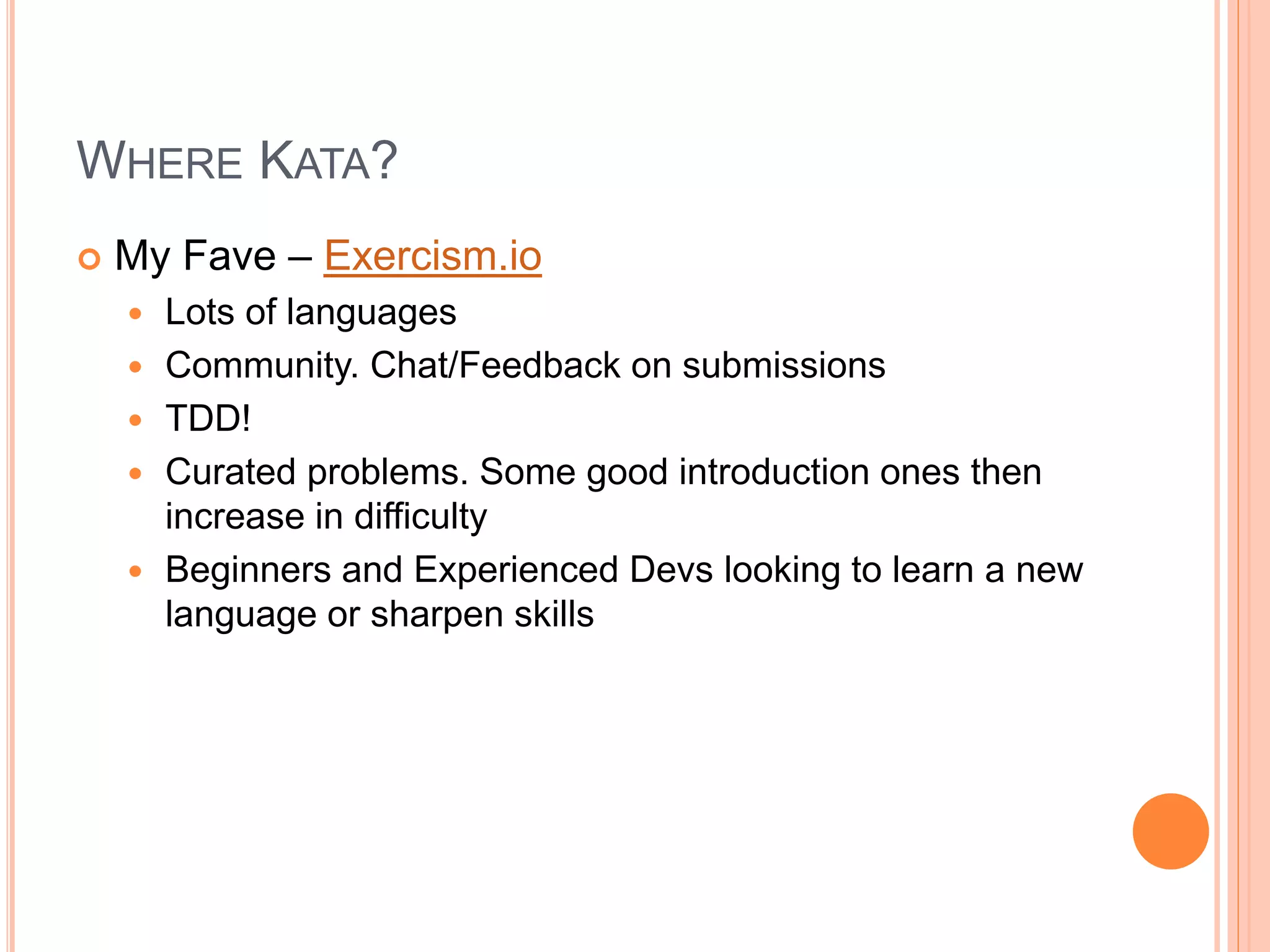 Code Kata | PPT