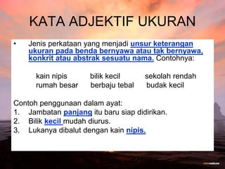 Kata adjektif | PPTX