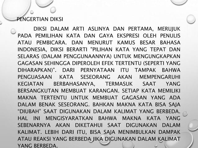 Wawasan tentang penggunaan kata-dan-diksi-.ppt