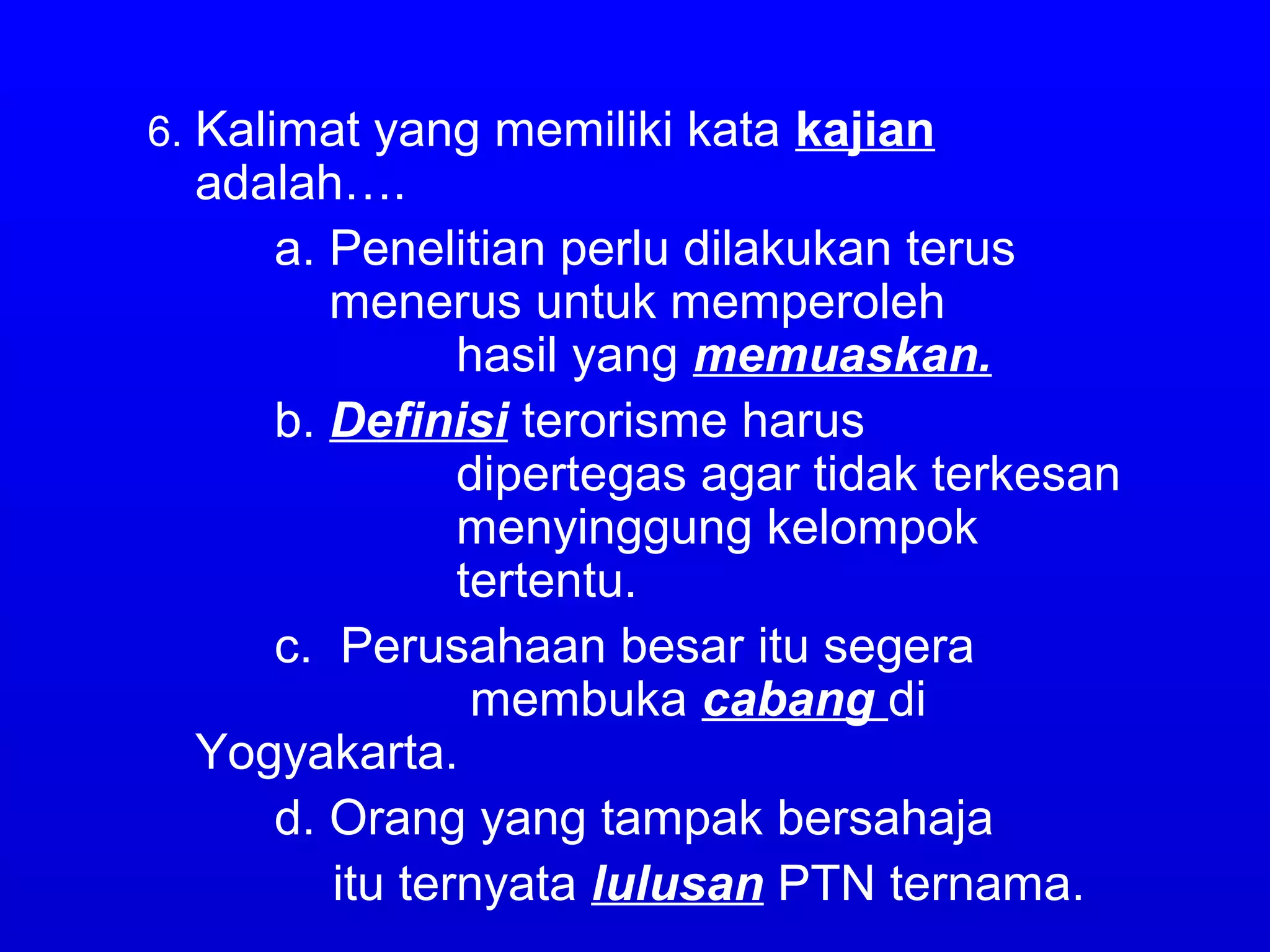 Kata kajian-dan-kata-populer | PPT