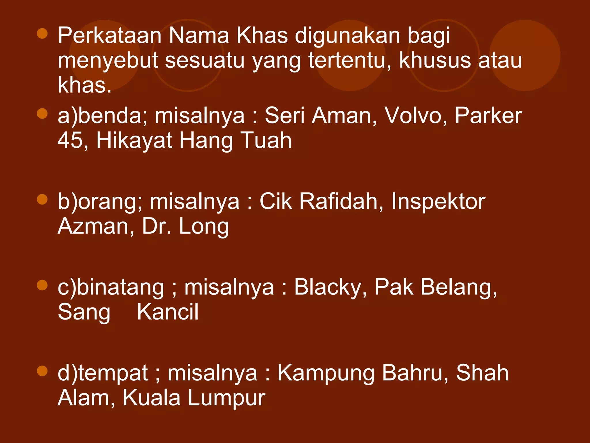 Kata nama-am khas | PPT
