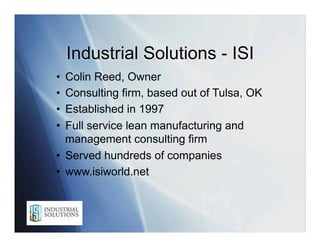 Kata training-2013-manufacturing-conference | PPT