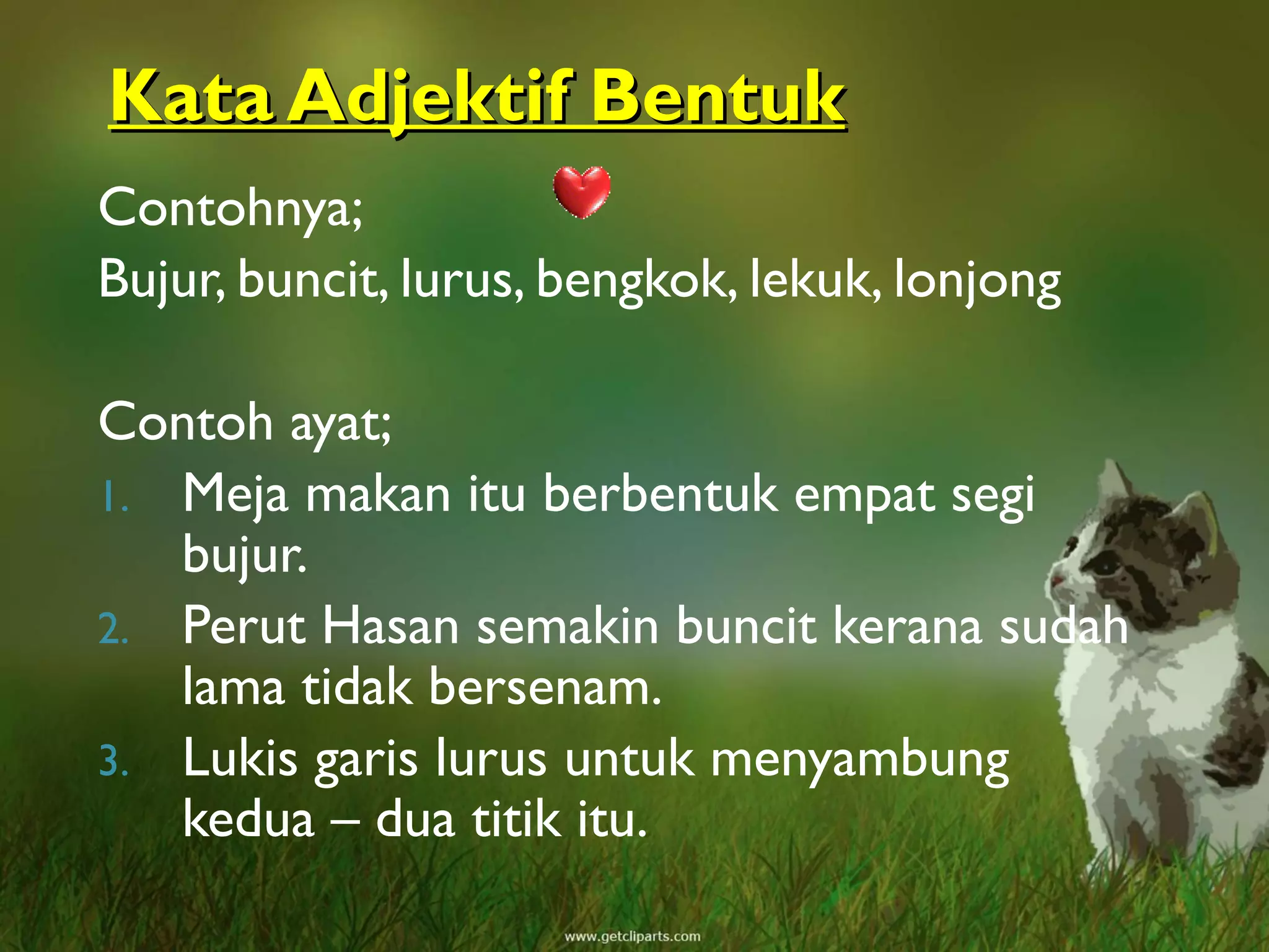 Kata adjektif | PPT