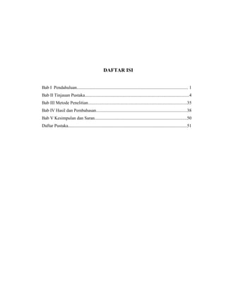 Kata and daftar isi | DOC