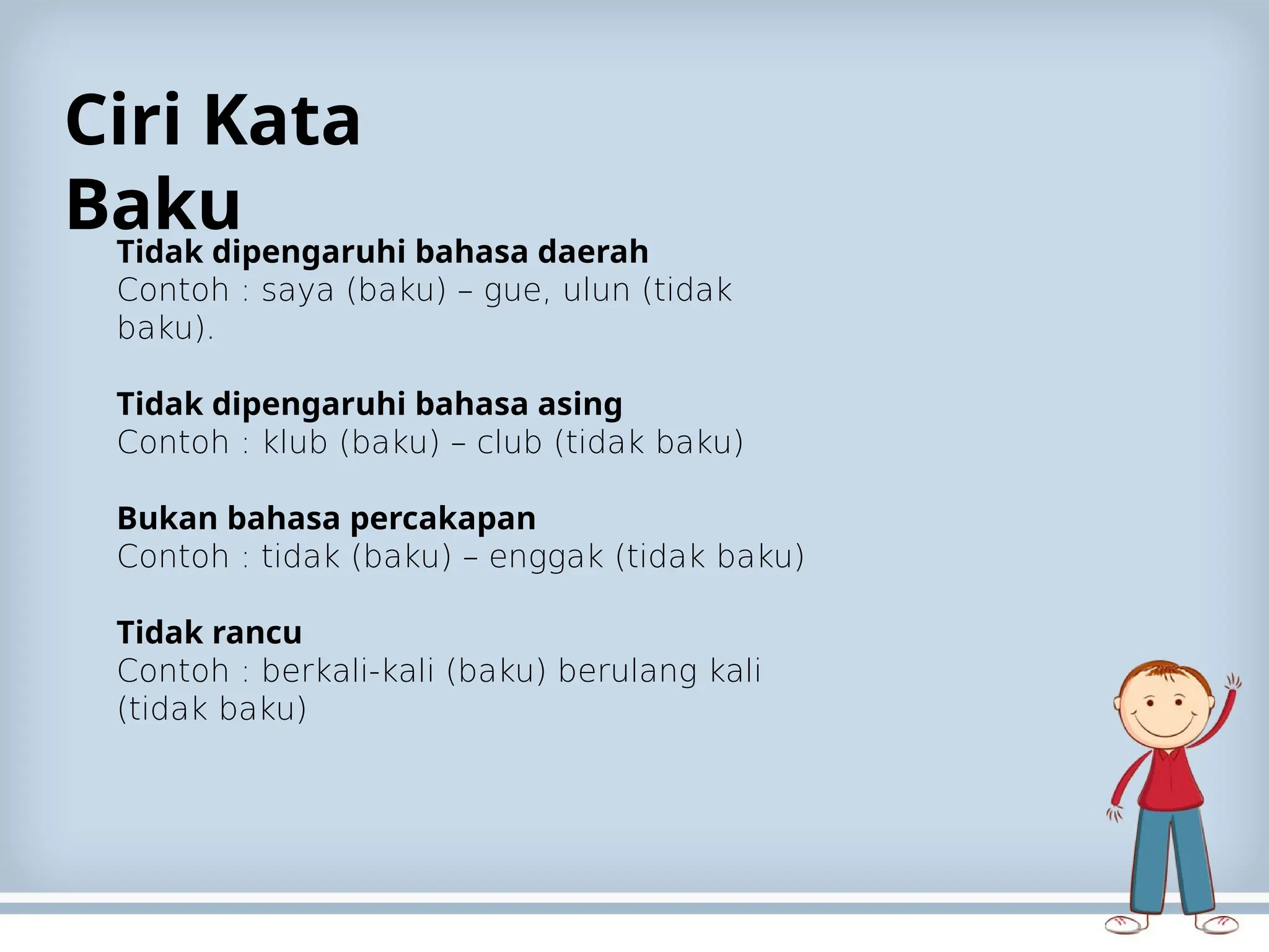 KATA BAKU Kelas IV dan V SD Kurikulum Merdeka dan Kurikulum 2013 | PPTX